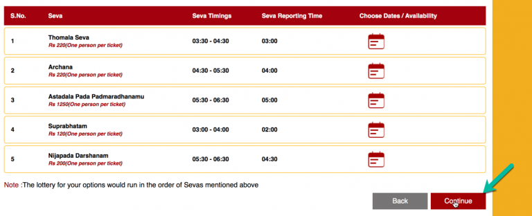 TTD Online Seva Tickets Booking Step by Step Process - Tirumala ...